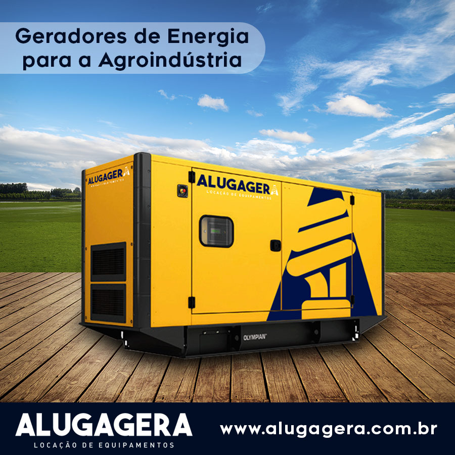 AlugaGera | Locação de Geradores de Energia para Agroindústria